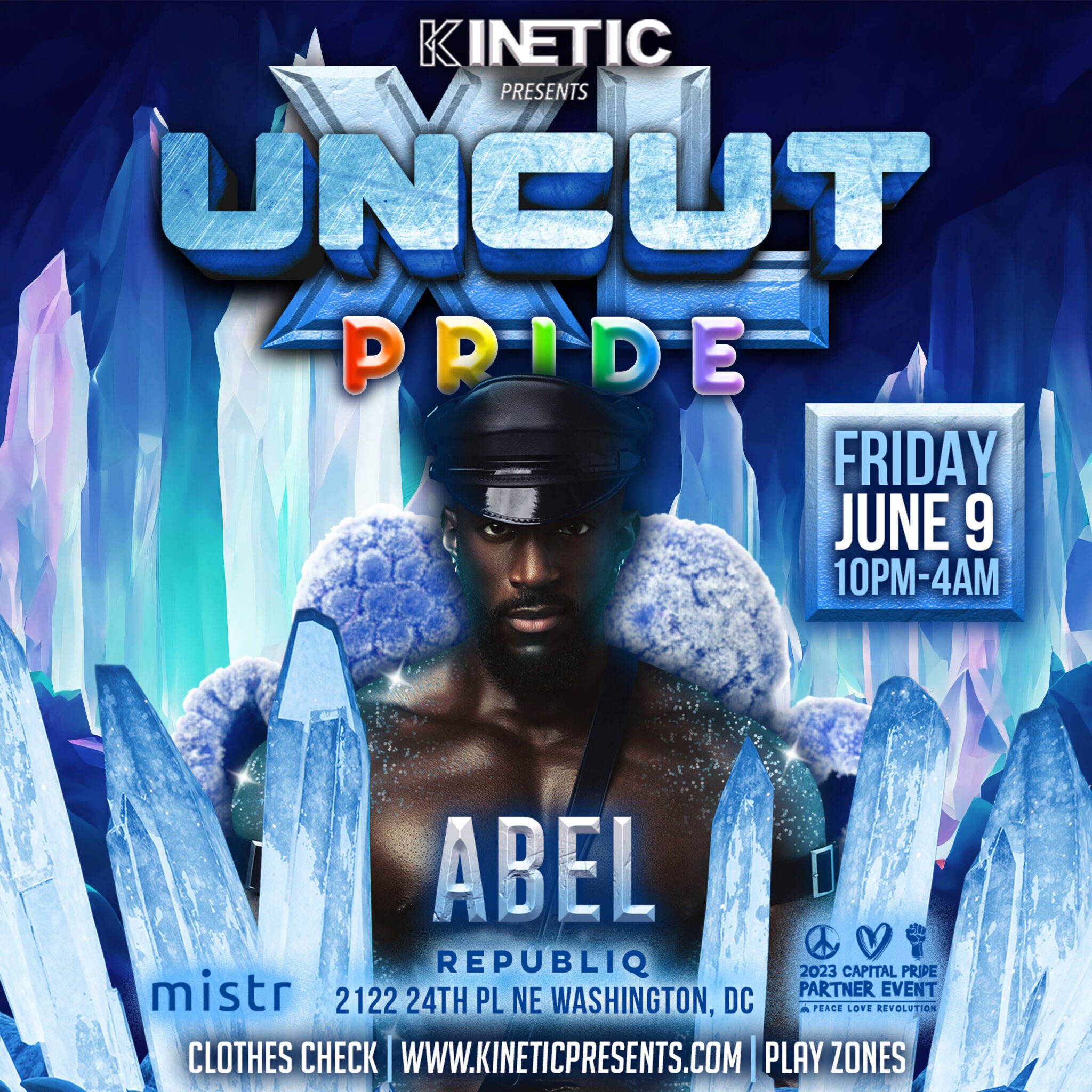 UNCUT XL Pride with DJ Abel - KINETIC Presents